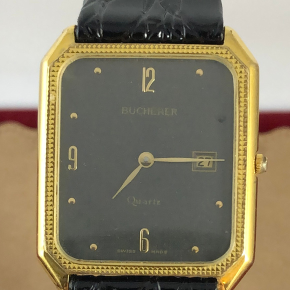 Vintage Bucherer | Accessories | Vintage Bucherer Swiss Quartz Watch ...